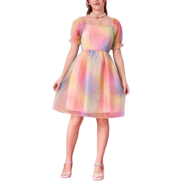 Dresses | Rainbow Color Princess Dress | Poshmark